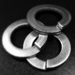 Spring Washers, Lock Washers, Single Coil Spring Washers